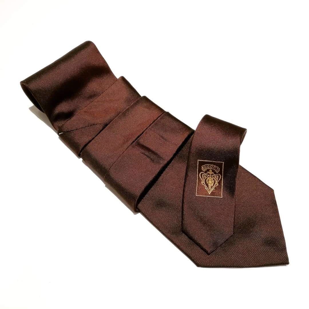 Cravatta Gucci in seta.